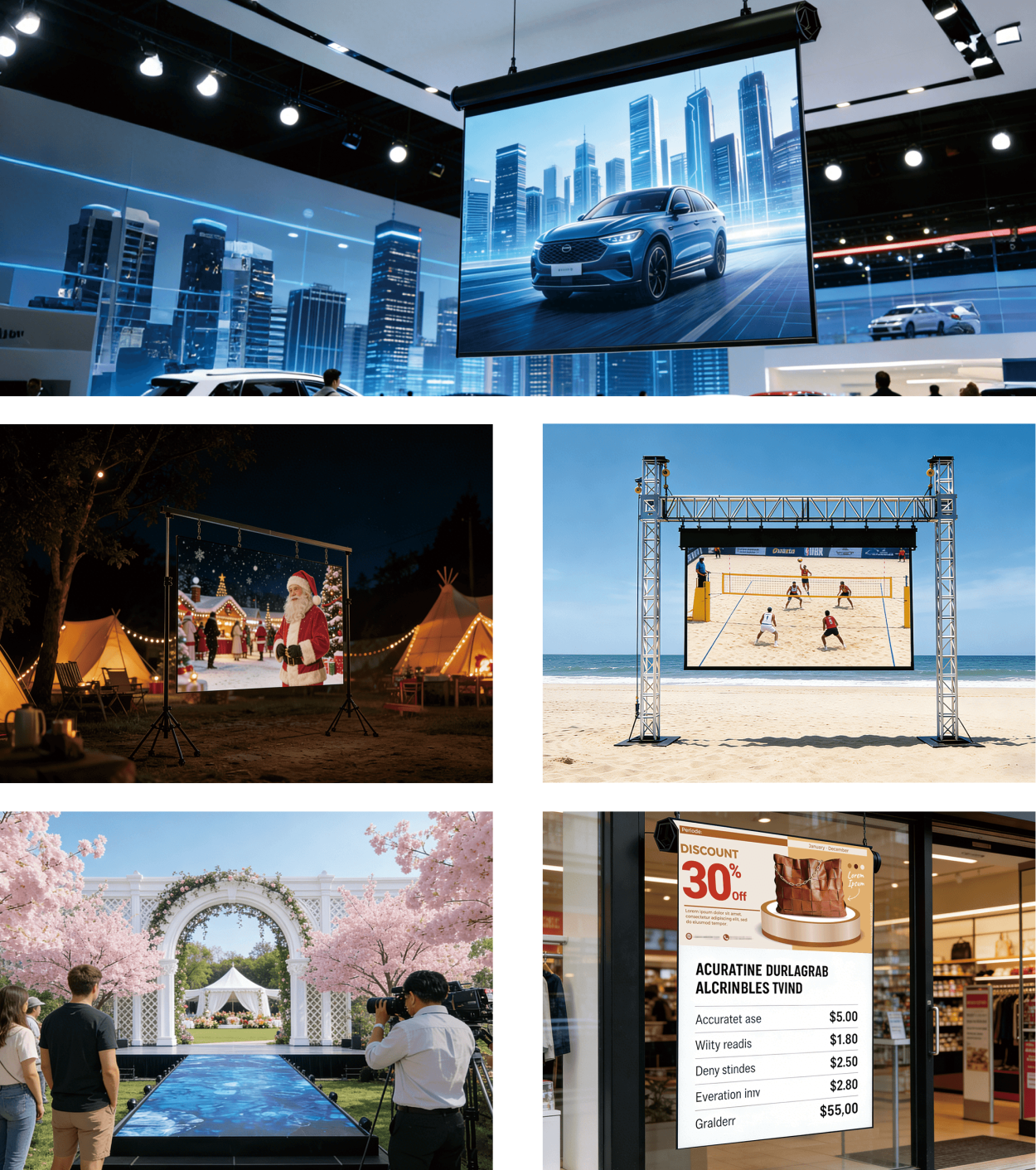 Rolling LED Display - MileStrong